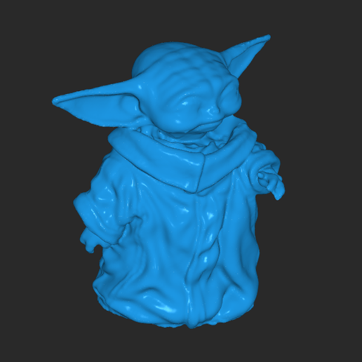 OBJ file GROGU STATUE | THE MANDALORIAN 👤 ・Design to download and 3D ...