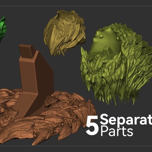 👹 Arkveld - Monster Hunter Wilds - 3D Print Ready・ 3D File for 3D ...