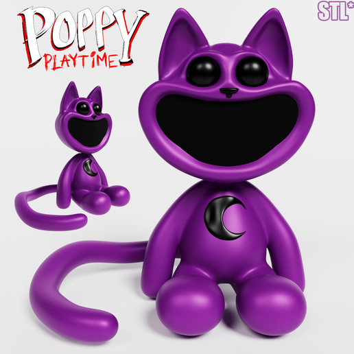 🎨 CATNAP - POPPY PLAYTIME 3 | 3D Print Model - Fan Art・ STL File for 3D ...