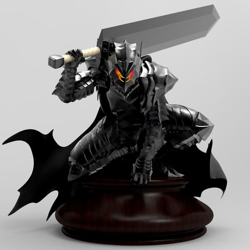 🎲 BERSERK ARMOR GUTS・ STL File for ・Cults