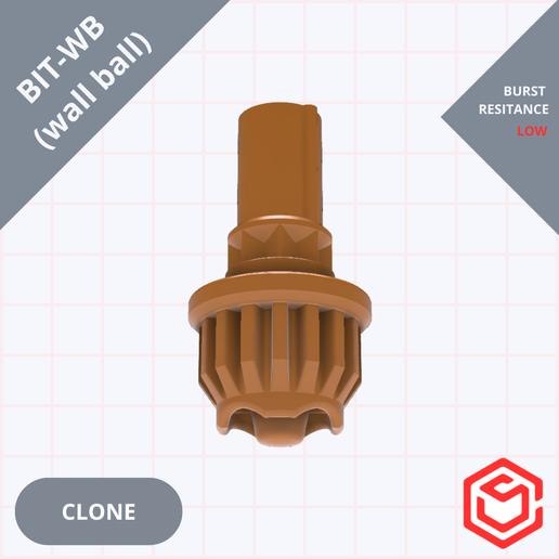 🧸 Beyblade X Bit WB (Wall Ball)・ STL File for 3D printing・Cults