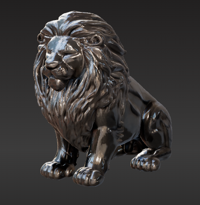 🦁 Lion statue・Free STL File for 3D printing・Cults