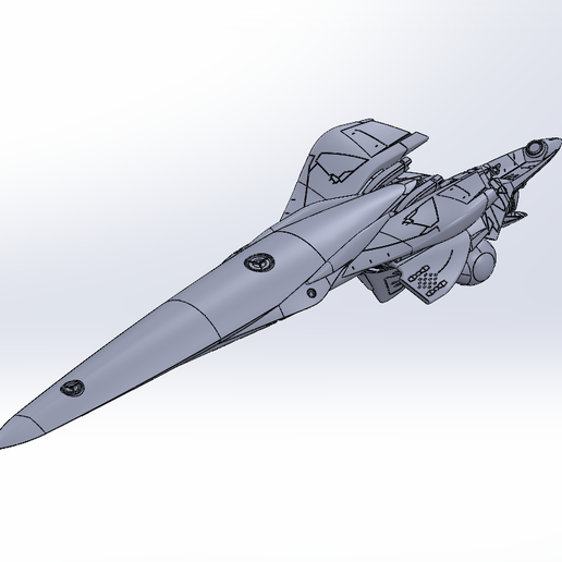 ️ Imperial Brunhild (1:3000 & 1:8000) in the LoGH-DNT・ STL File for 3D ...