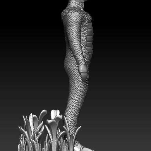 🗿 Land of the Lost - Sleestak - Fanart・ STL File for 3D printing・Cults