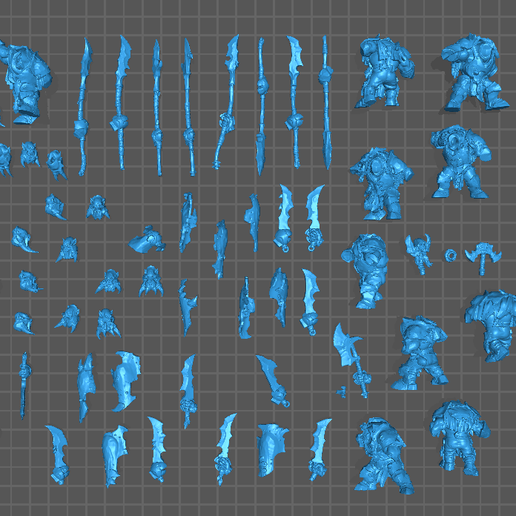 3D file frontline fighters 🛰 ・3D printing idea to download・Cults