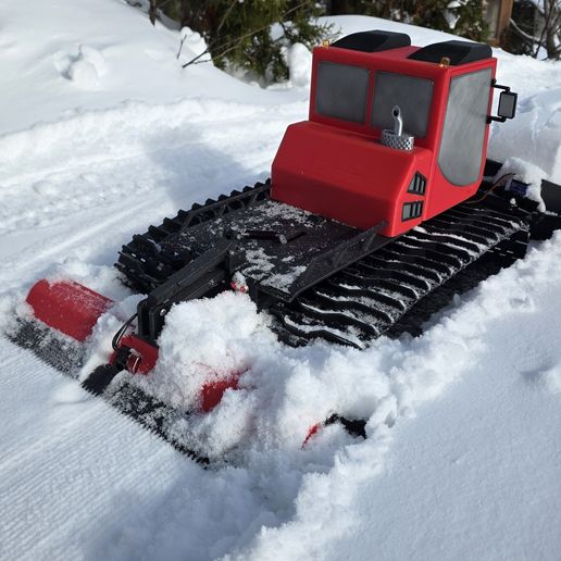 🛤️ RC snowcat・ 3D File for 3D printing・Cults