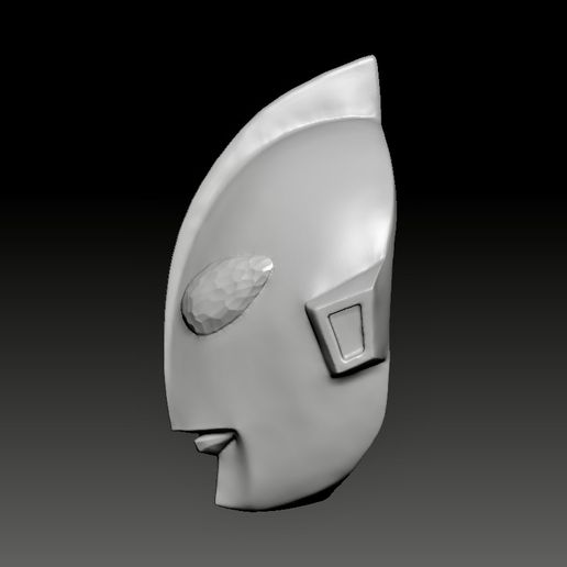 🪖 ULTRAMAN hayata prototype mask prop replica・ STL File for 3D printing ...