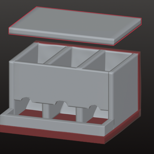 STL file Tampon Box 📦 ・Model to download and 3D print・Cults