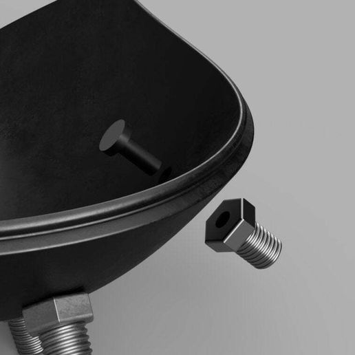 ☁️ Cloud's Remake Pauldron・ 3D File for 3D printing・Cults