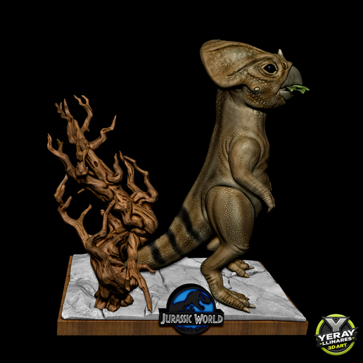 👶 Aquilops Baby - Diorama Jurassic World Rebirth・ STL File for 3D ...