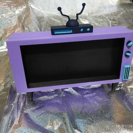 Archivo 3D TV SIMPSON 👽 ・Diseño de impresión en 3D para descargar・Cults