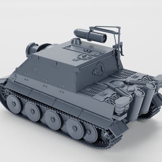 🐅 Sturmtiger-38 cm RW61 auf Sturmmörser Tiger (early+standard model ...