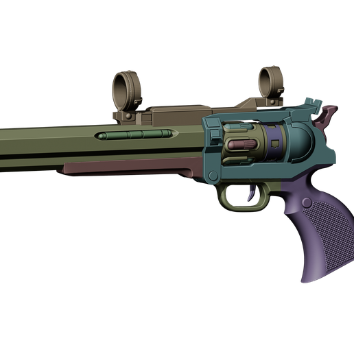 🔫 Maggie Revolver Borderlands 2 Jakobs Pistol revolvers handgun weapon ...