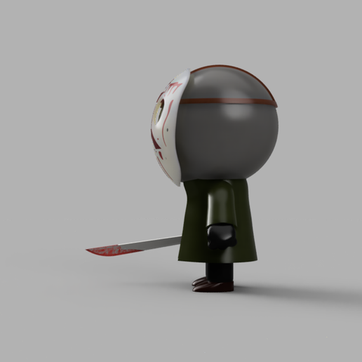 STL file Friday the 13th Mini Jason Voorhees 🎃 ・Model to download and ...