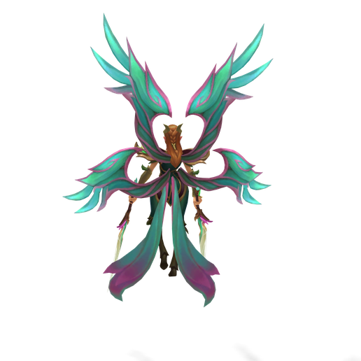 STL file Viridian Kayle League of Legends 3D print model 🎲 ・3D print ...