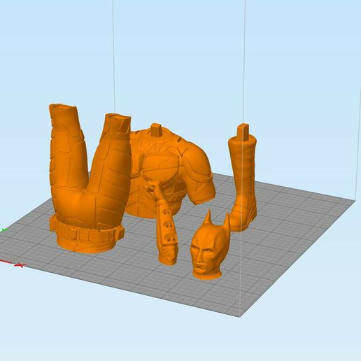📁 Batman The Dark Knight Model Printing Miniature Assembly File STL ...