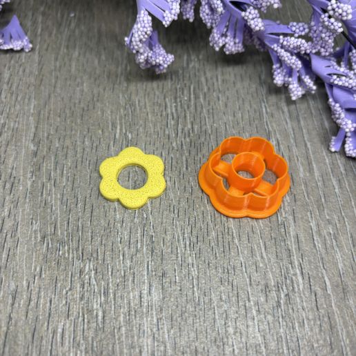 💐 FLOWER CUTTER. FLOWER CLAY CUTTER・Free STL File for 3D printing・Cults