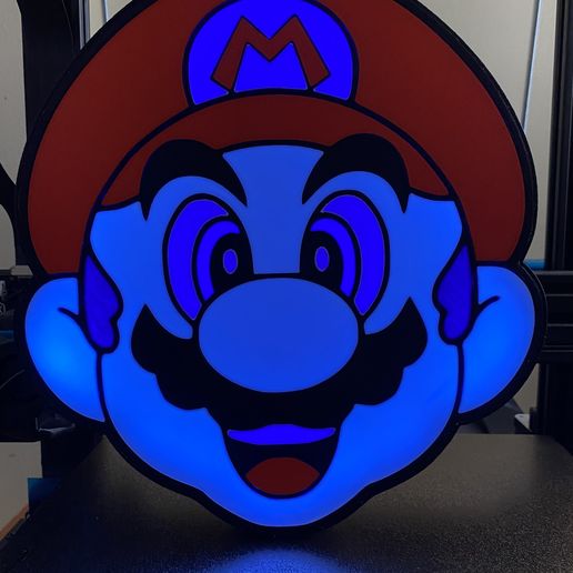 3D file Mario Bros Lamp 🔦 ・3D printer design to download・Cults