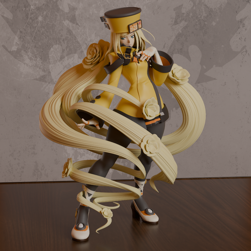 ⚙️ Millia rage(guilty gear xrd)・ STL File for 3D printing・Cults