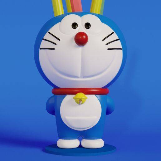 💭 Doraemon THOUGHT HOLDER・ STL File for ・Cults