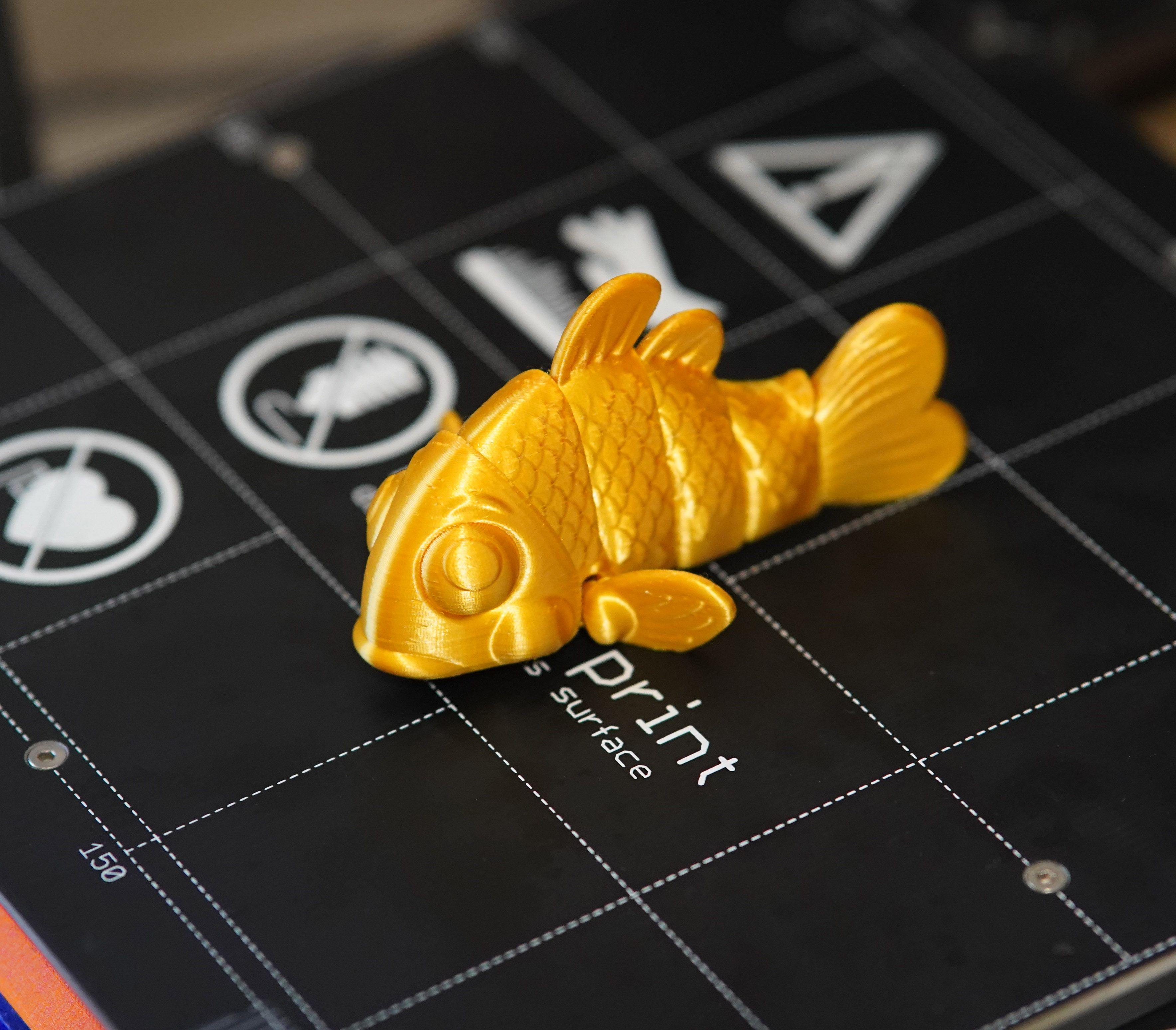STL file ARTICULATED FISH・3D printer design to download・Cults