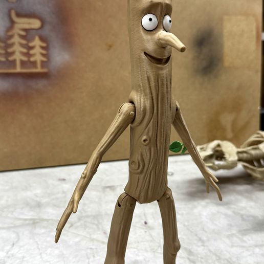 👨 Stick Man - Julia Donaldson - Articulated Toy・ STL File for 3D ...
