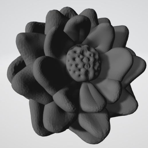 Free STL file Yet another sculpted flower 💐 ・3D printing design to ...