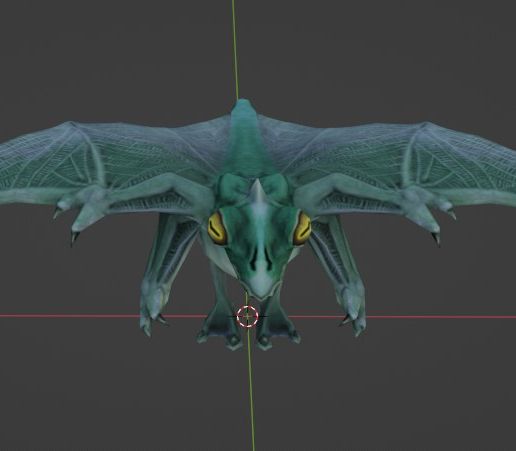 🦎 Flying Lizard・ STL File for 3D printing・Cults