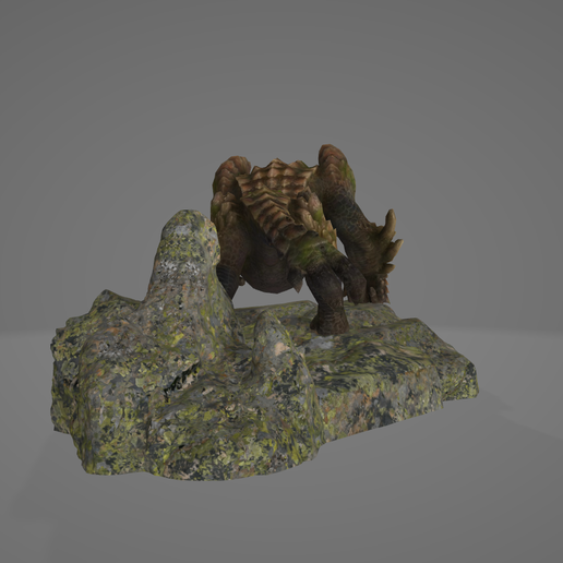 STL file MONSTER HUNTER GARANGOLM FIGURE 👹 (OBJ)・Model to download and ...