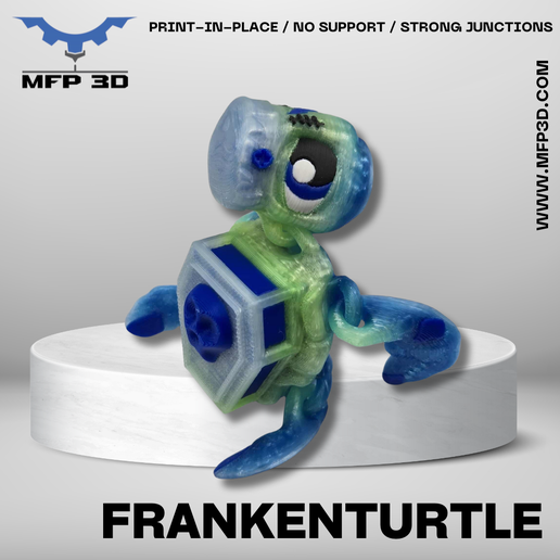 🧙‍♀️ HALLOWEEN-ARTICULATED WITCH TURTLE MFP3D -NO SUPPORT - PRINT IN ...