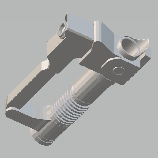 ⭐ Ezra Bridger's Collapsible Lightsaber (Removable Blade)・ STL File for ...