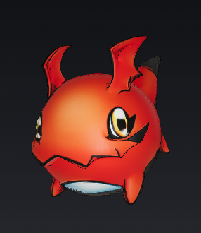 🐉 GIGIMON - digimon・ STL File for 3D printing・Cults