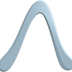 3D printing Narrow Vee Shaped Boomerang・Cults