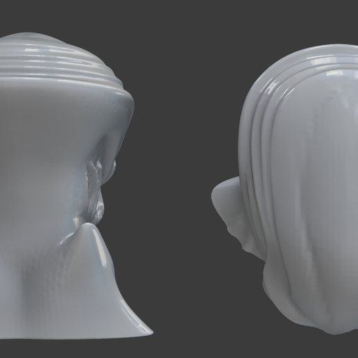 👽 Mass Effect Alien Bust・ STL File for 3D printing・Cults