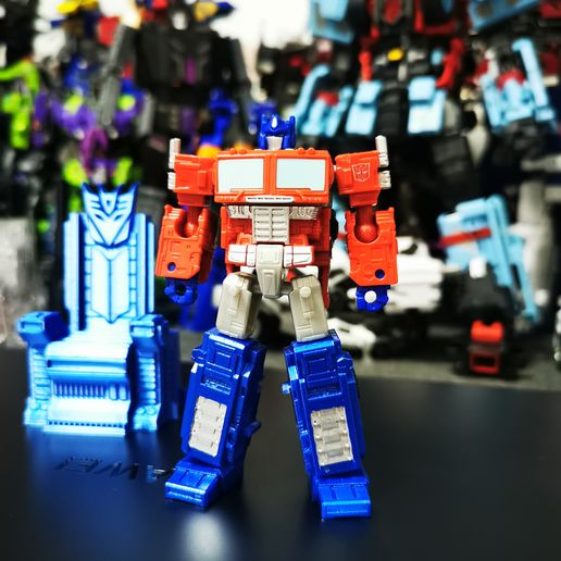 🤖 Transformers Kingdom OPTIMUS PRIME Legs・ STL File for ・Cults