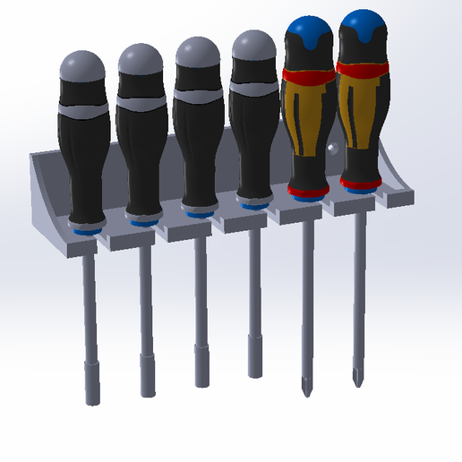 🪛 Screwdriver Holder・ STL File for 3D printing・Cults