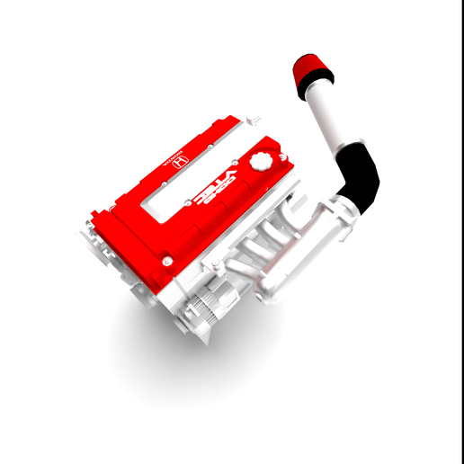 🚗 B18C VTEC Engine Tamiya Fujimi・ STL File for 3D printing・Cults