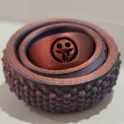 👌 FU Gyro Fidget Spinner・Free STL File for 3D printing・Cults