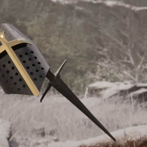 STL file Templar helmet 🪖 (3MF)・3D print design to download・Cults