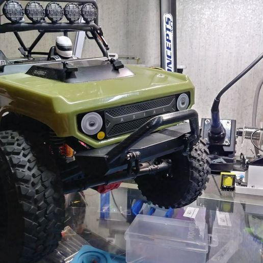 🚁 Axial Deadbolt 2 Front bumper・Free 3D File for ・Cults