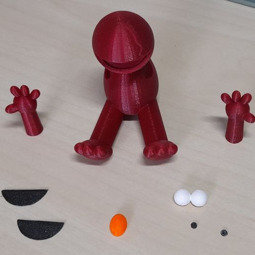 🐉 Elmo Sesame Street・ STL File for 3D printing・Cults