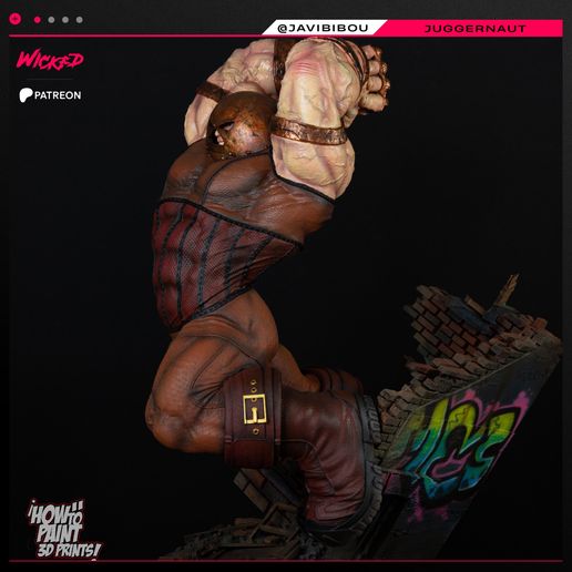 🗿 Wicked Marvel Juggernaut Sculpture: Tested and ready for 3d printing ...