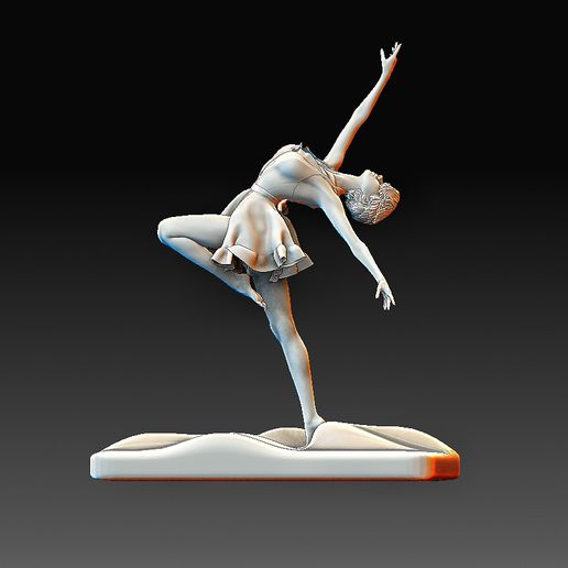 🩰 Ballet dancer・Free STL File for ・Cults