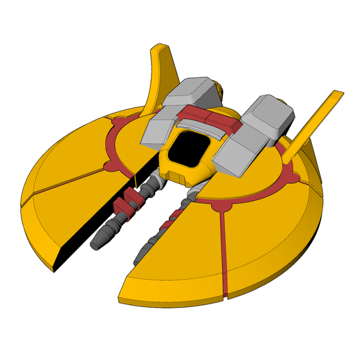 ♟ Kilrathi Dralthi Medium Fighter (Fleet Scale)・Free STL File for 3D ...