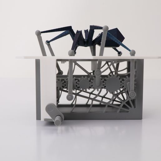 🕷️ Spider Automaton・Free 3D File for 3D printing・Cults