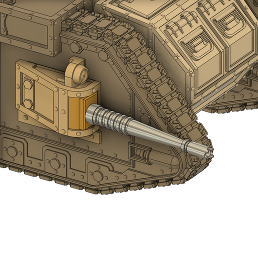 🪖 Adamus/Corrupted Adamus Predatory Tank・ 3D File for 3D printing・Cults