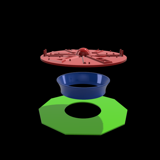 ⭐ Star Wars Holo Table (Anaxes Command Center) for 3.75" and 6" figures ...