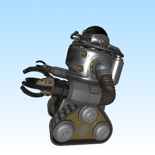 🧸 Robobrain fallout・Free STL File for 3D printing・Cults