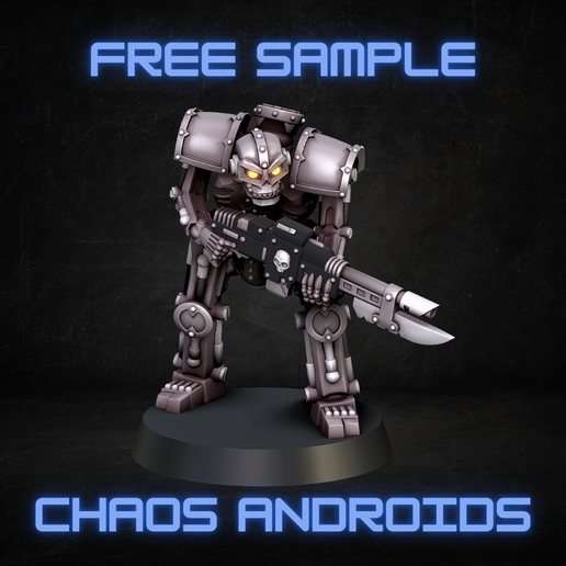 🆓 Free Pre-supported Sample - Chaos Android from the Corrupted Sanctum ...