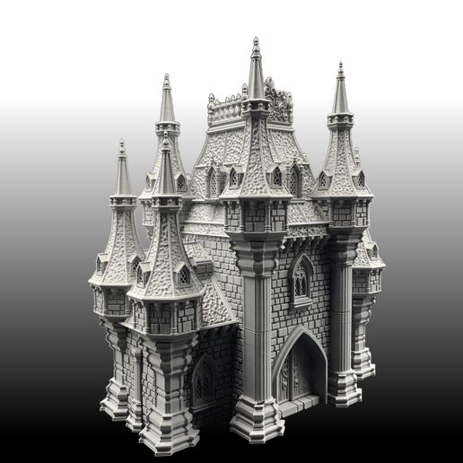 🏰 Gatehouse - Trifolium Estate・ 3D File for 3D printing・Cults